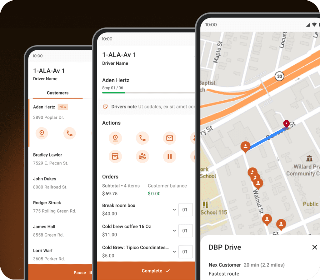 Mobile Driver App - Delivery Biz Pro - The Premier Home Delivery ...